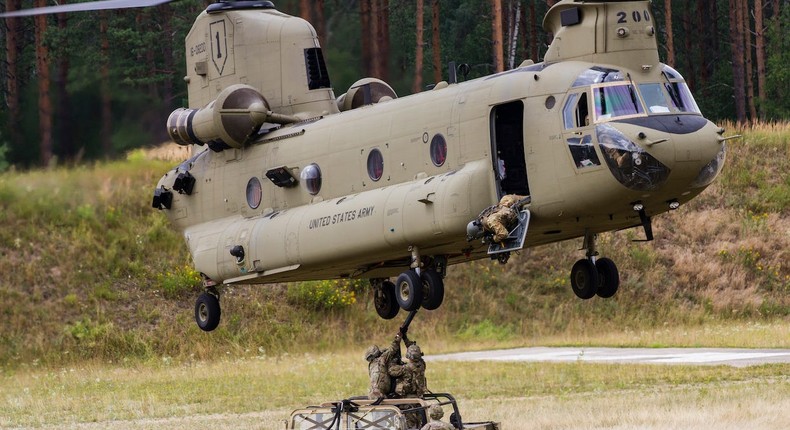 The US Army has grounded about 400 Boeing-made CH-47 Chinook ...