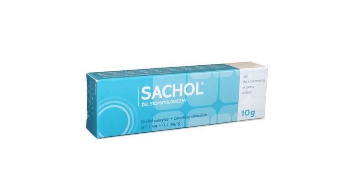 Sachol - wskazania, przeciwwskazania, środki ostrożności