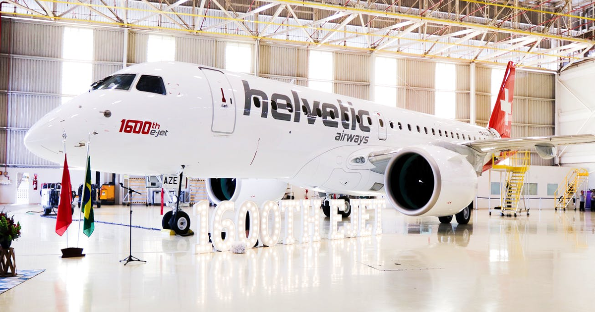 Embraer has delivered its 1600 th E-Jet | aeroTELEGRAPH