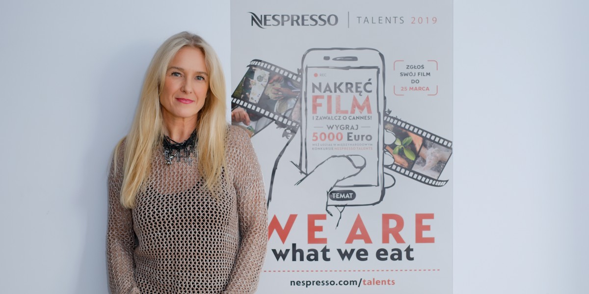 Anna Zoll, zdobywczyni drugiej nagrody w konkursie Nespresso Talents ...