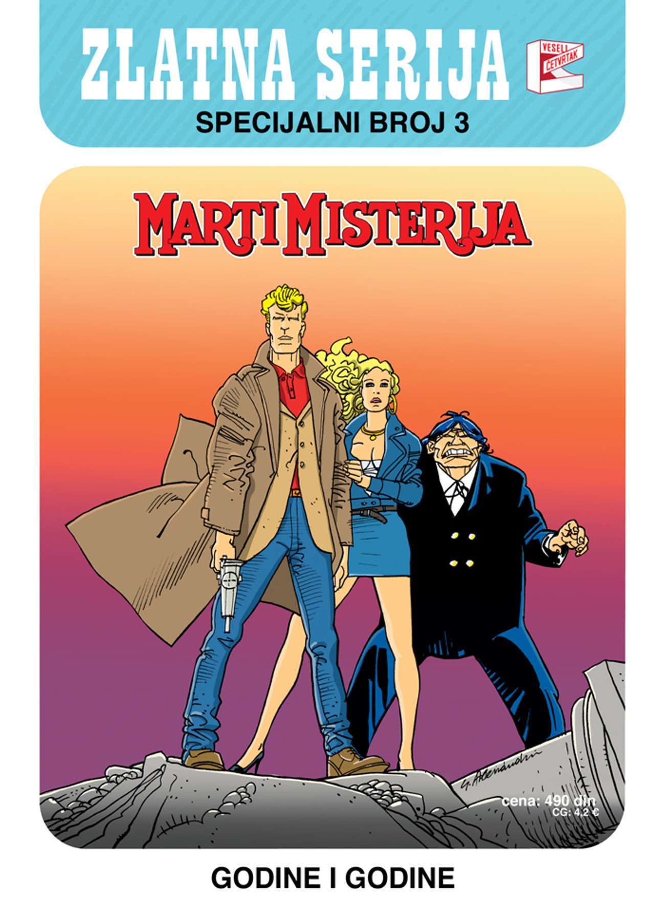 Prteminuo tvorac kultnog Martija Misterije - Blic