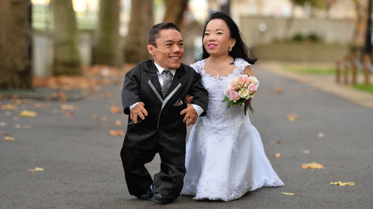 Kis emberek, nagy szerelem: Ők itt a világ legkisebb házaspárja - Fotók ...