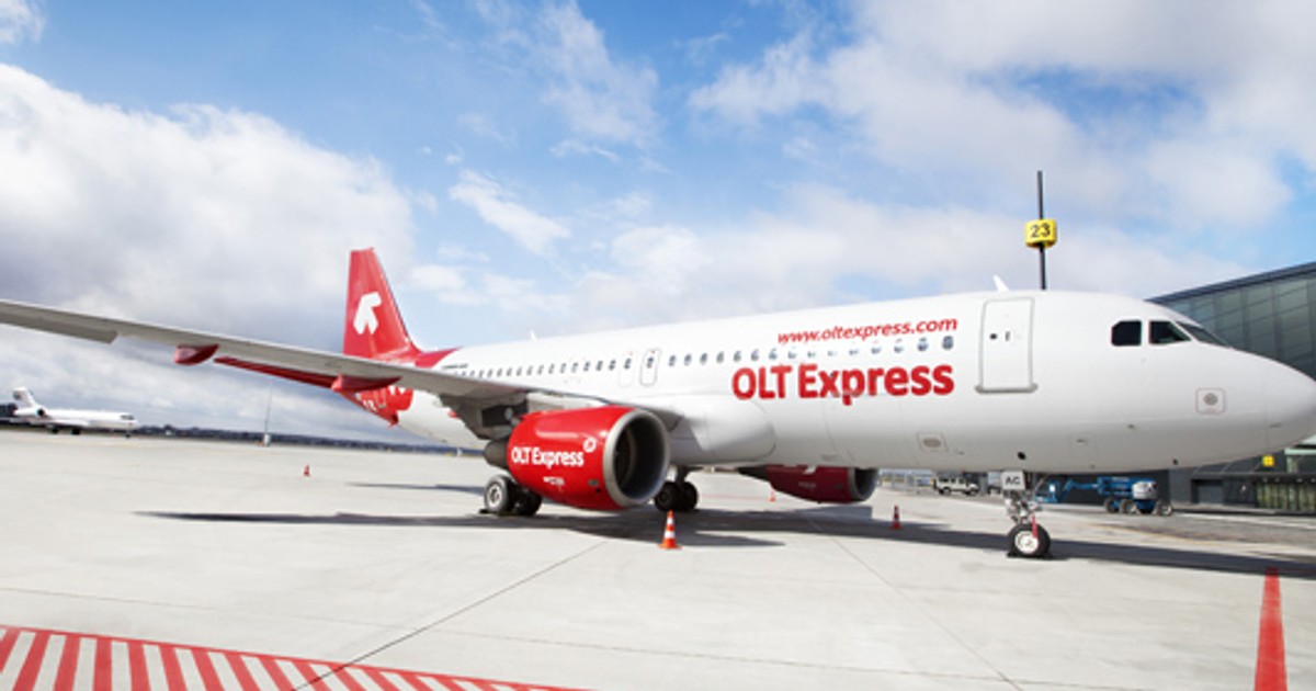 Linie lotnicze OLT Express zawieszają wszystkie loty - Podróże