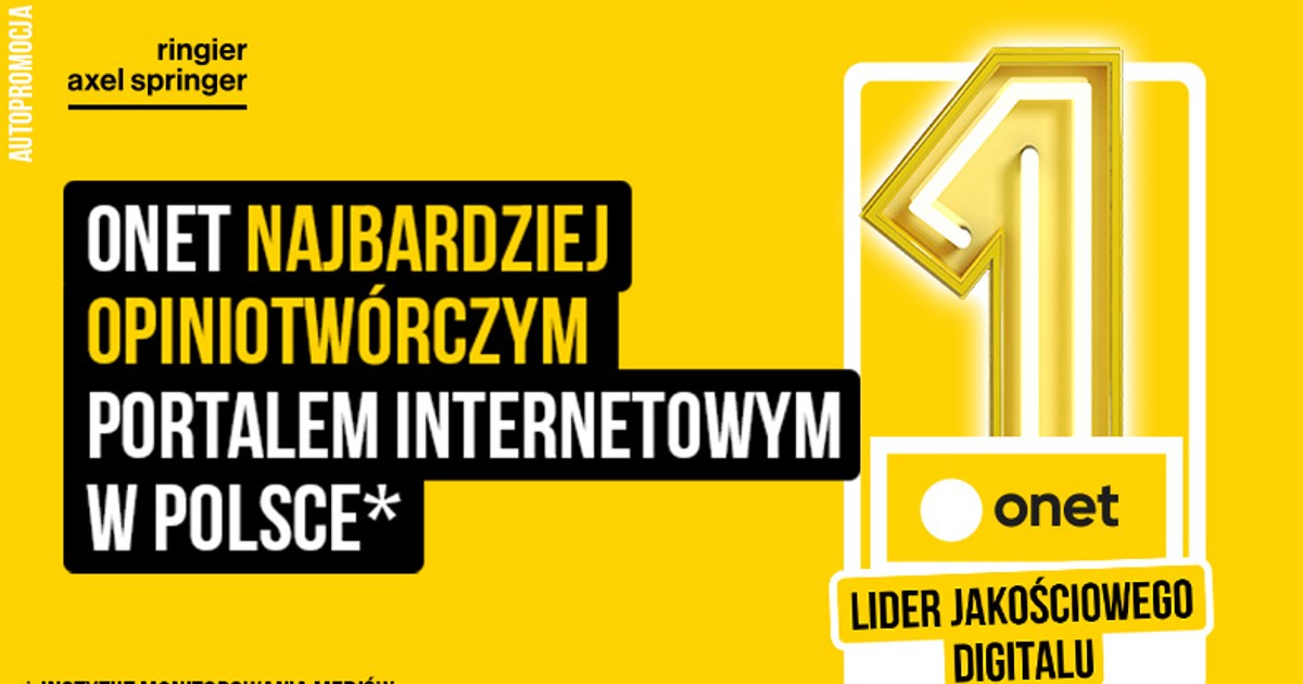 Onet najbardziej opiniotwórczym portalem internetowym w Polsce - Wiadomości