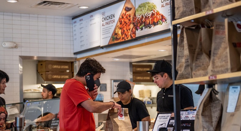 Chipotle workers have to start as early as 6 a.m. to prep food even ...