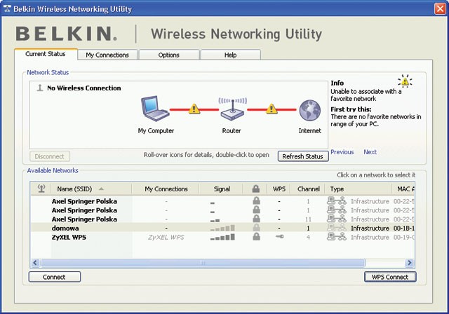 Konfiguracja sieci Wi-Fi w Windows XP