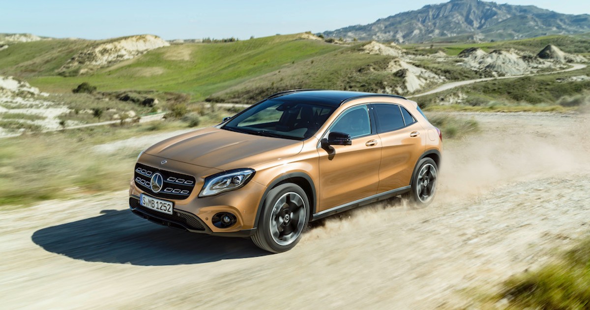 Mercedes GLA - lifting