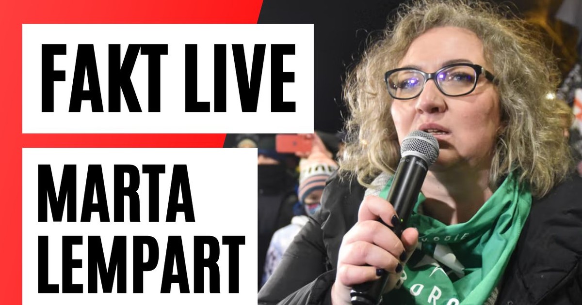 "Fakt LIVE": Marta Lempart - Wiadomości