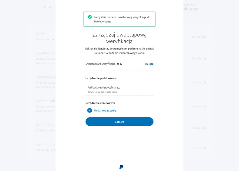 Microsoft Authenticator. Jak włączyć uwierzytelnianie dwuskładnikowe?