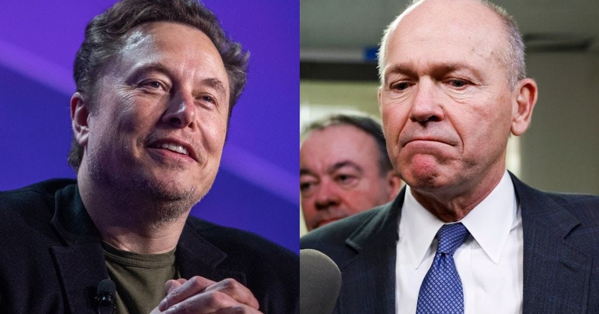 Elon Musk says Boeing is on a 'much better track' with its new CEO ...