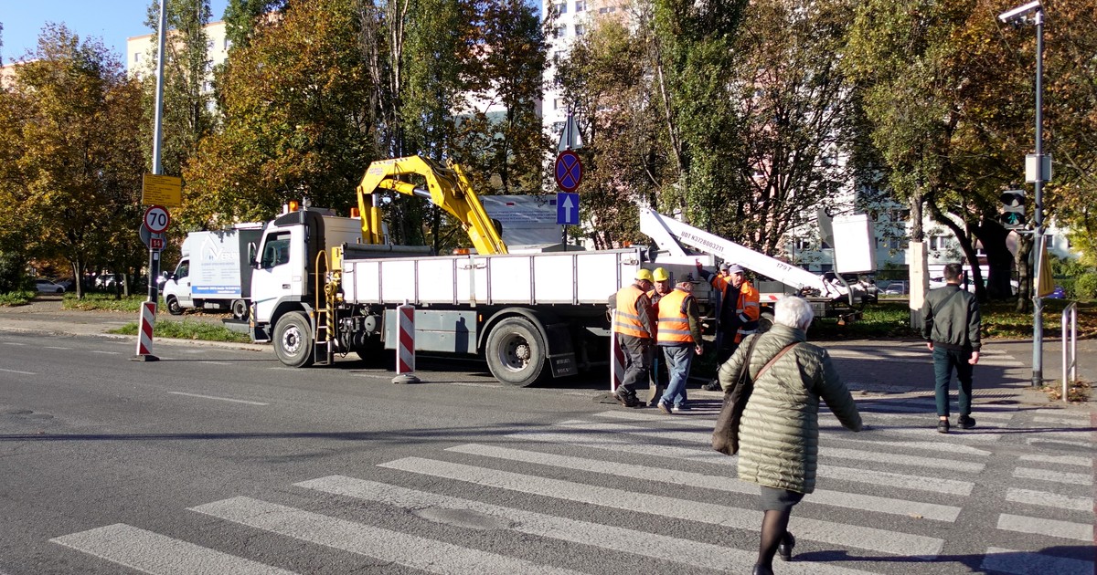 Łódź. Remont al. Śmigłego-Rydza. Zmiany w komunikacji MPK i objazdy