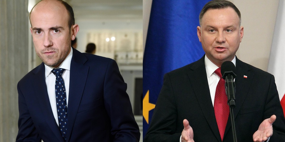 Borys Budka po spotkaniu z prezydentem Dudą Borys Budka po spotkaniu z prezydentem Dudą