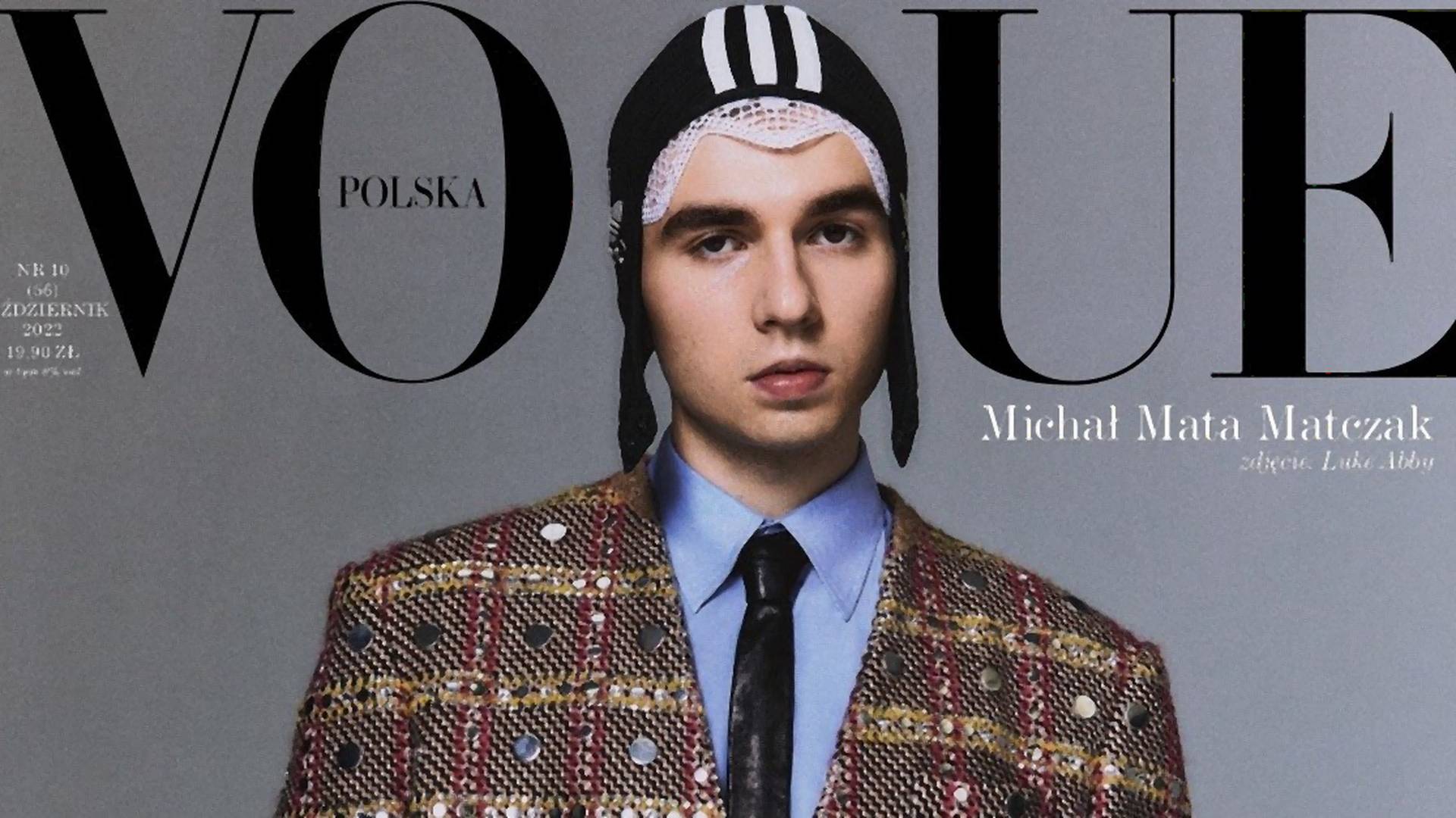 Michał "Mata" Matczak pierwszym mężczyzną na okładce "Vogue Polska ...