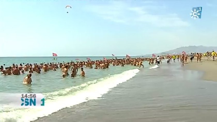 Same Golasy Na Hiszpańskiej Plaży Pobito Rekord Guinessa