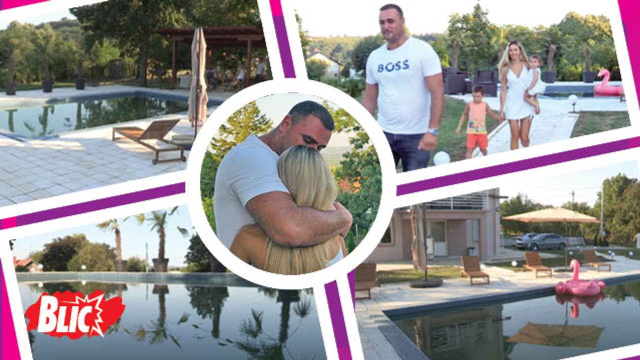 Ušli smo u luks vilu Maje i Alena Hadrovića: Bazen, palme, a tek da vidite pogled od milion ...