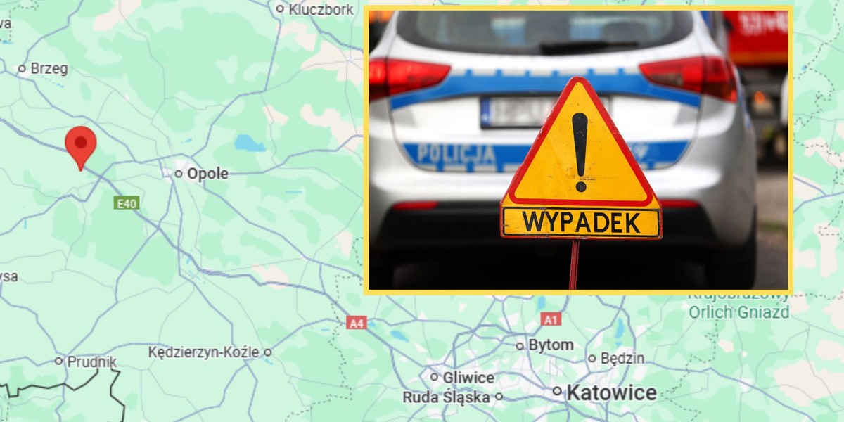 Tragiczny wypadek na A4 niedaleko Opola. Jedna osoba nie żyje - Wiadomości