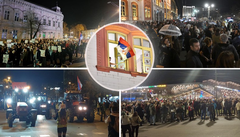 Studentski protesti u više gradova: U Beogradu okupljanje u znak ...