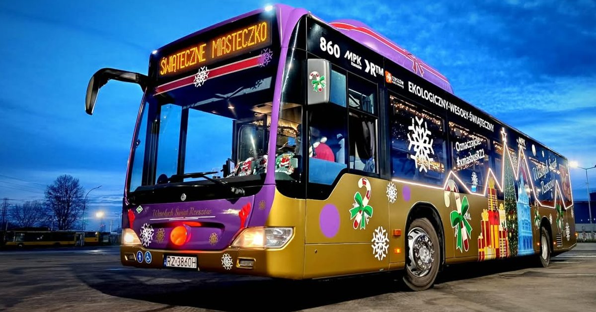 Oto najładniejszy autobus świąteczny w Polsce - Informacje