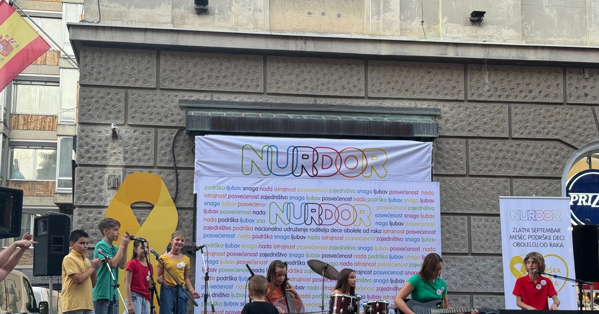 NURDOR obeležio mesec podrške deci oboleloj od raka: U Zlatnom ...