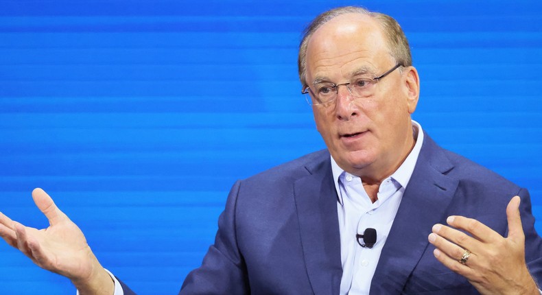 BlackRock's Larry Fink says there's no big recession headed for the US ...