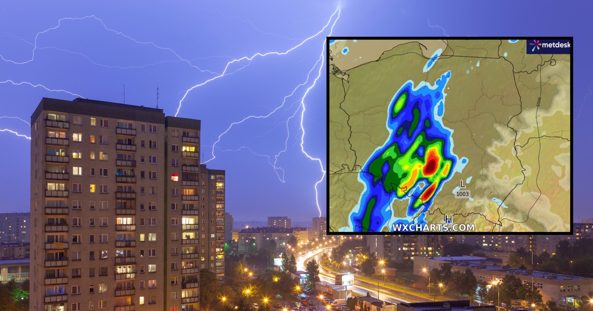 Do Polski wrócą burze z ulewnym deszczem. W tych regionach zrobi się groźnie - Wiadomości
