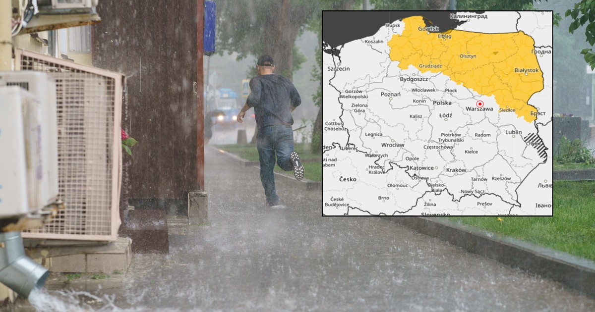 Gradowe burze postępują w szalonym tempie. Są najnowsze alerty IMGW ...