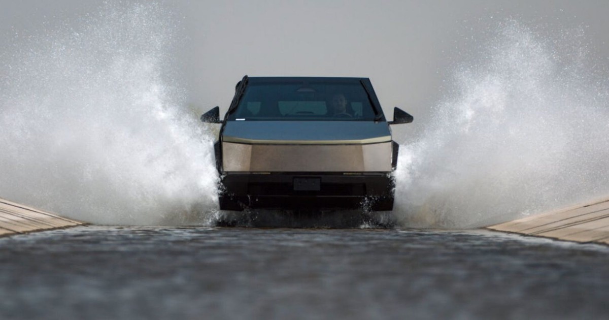 The Cybertruck's steel exterior could need extra protection from winter ...