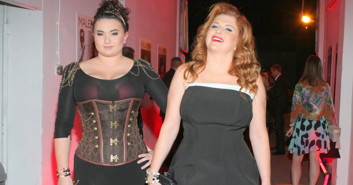 Grycanki na pokazie mody. W sukniach od... siebie! FOTO