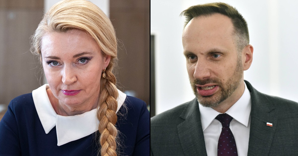 Janusz Kowalski i Marta Wcisło starli się w TVP. Poszło o Donalda Tuska