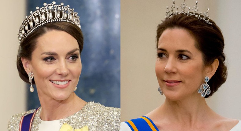 Kate Middleton and Princess Mary of Denmark are queens-in-waiting with ...