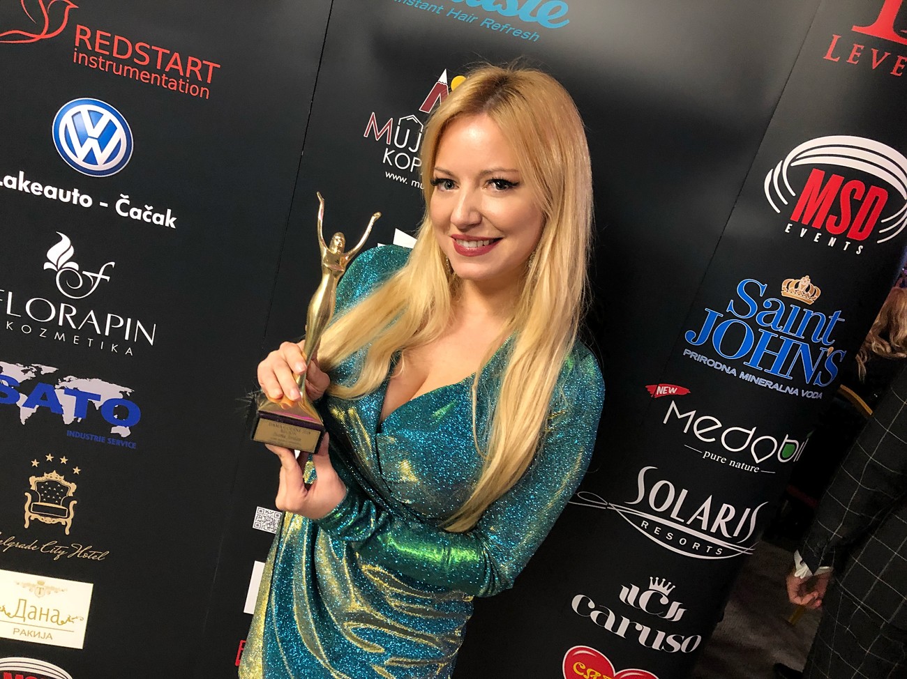 LASKAVO PRIZNANJE Ivana Jordan dobila nagradu "Dama godine" - Blic