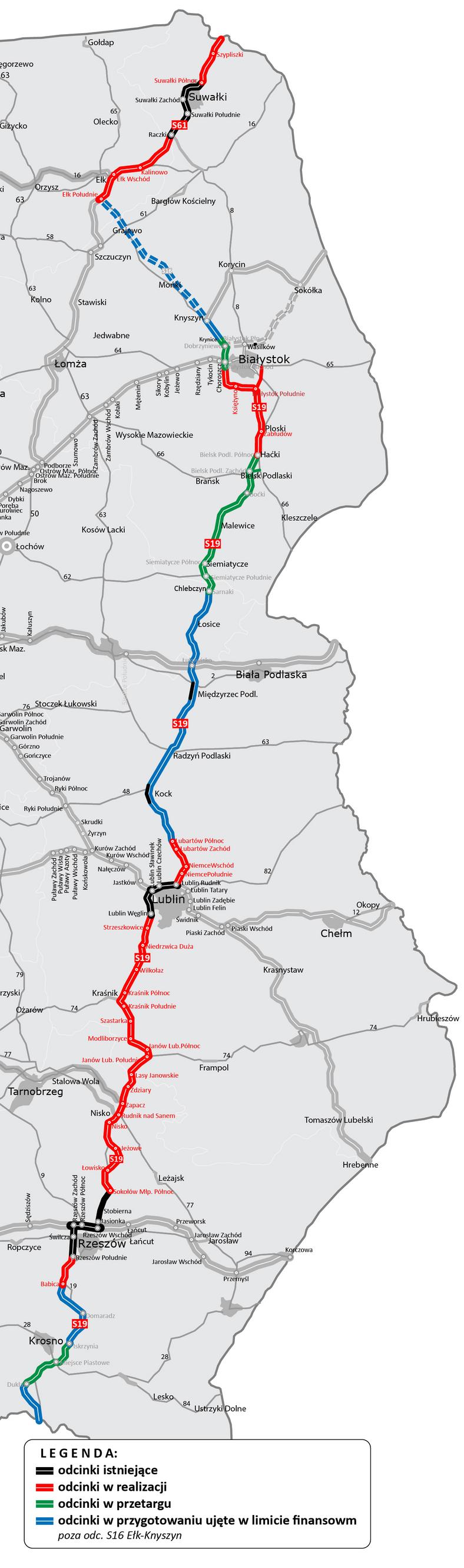 Via Carpatia - stan realizacji nowej trasy na wschodzie Polski