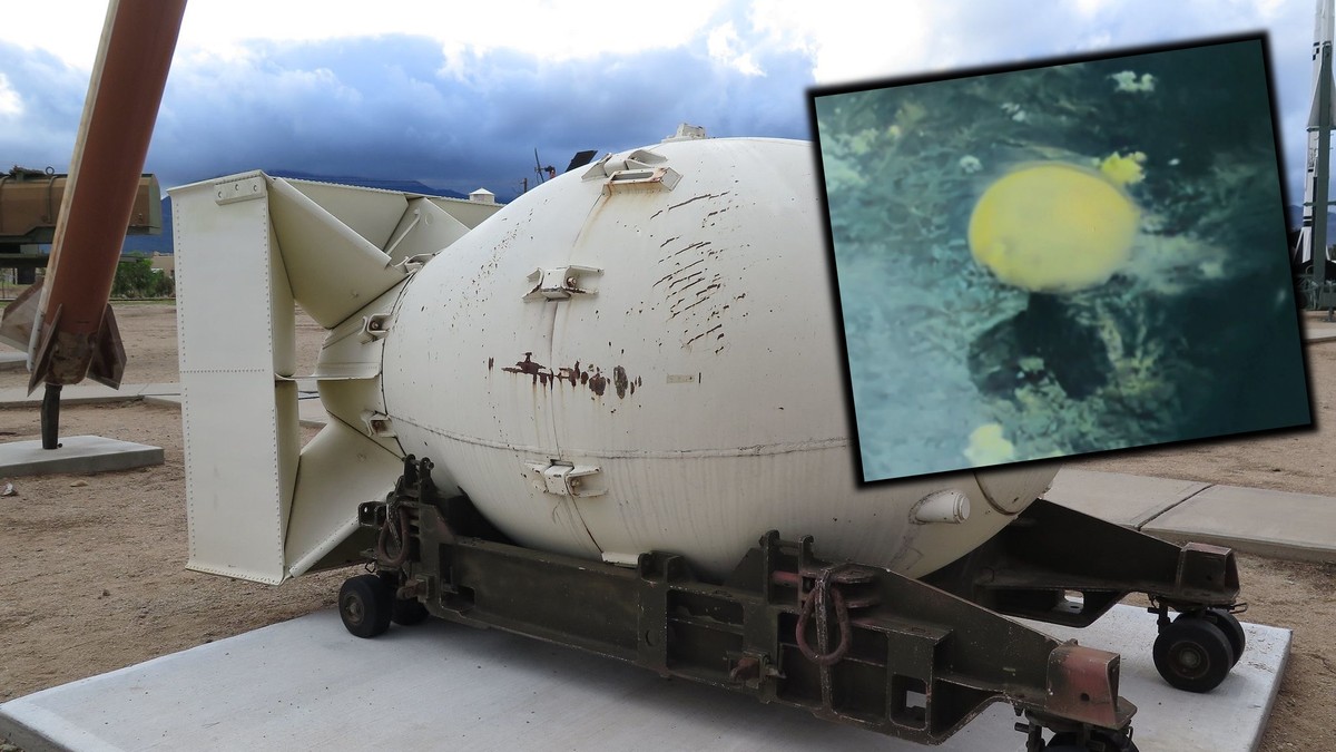 Wybuch bomby atomowej w Hiroszimie w kolorze i 4K. Czysta groza