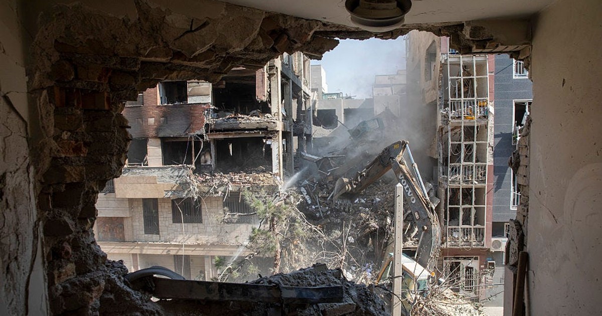 Photos show the aftermath of airstrikes in Israel and Iran after 12 ...