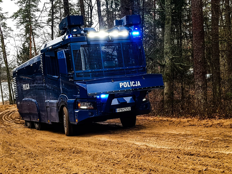 Tajfun IV na polskiej granicy. Oto policyjny samochód specjalny ...