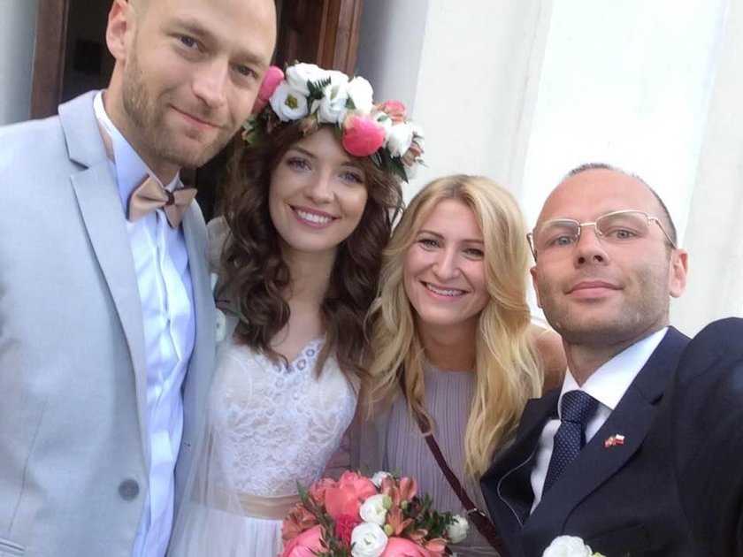 Paulina Gałązka i Sindre Sandemo. Ślub aktorów Pierwszej miłości