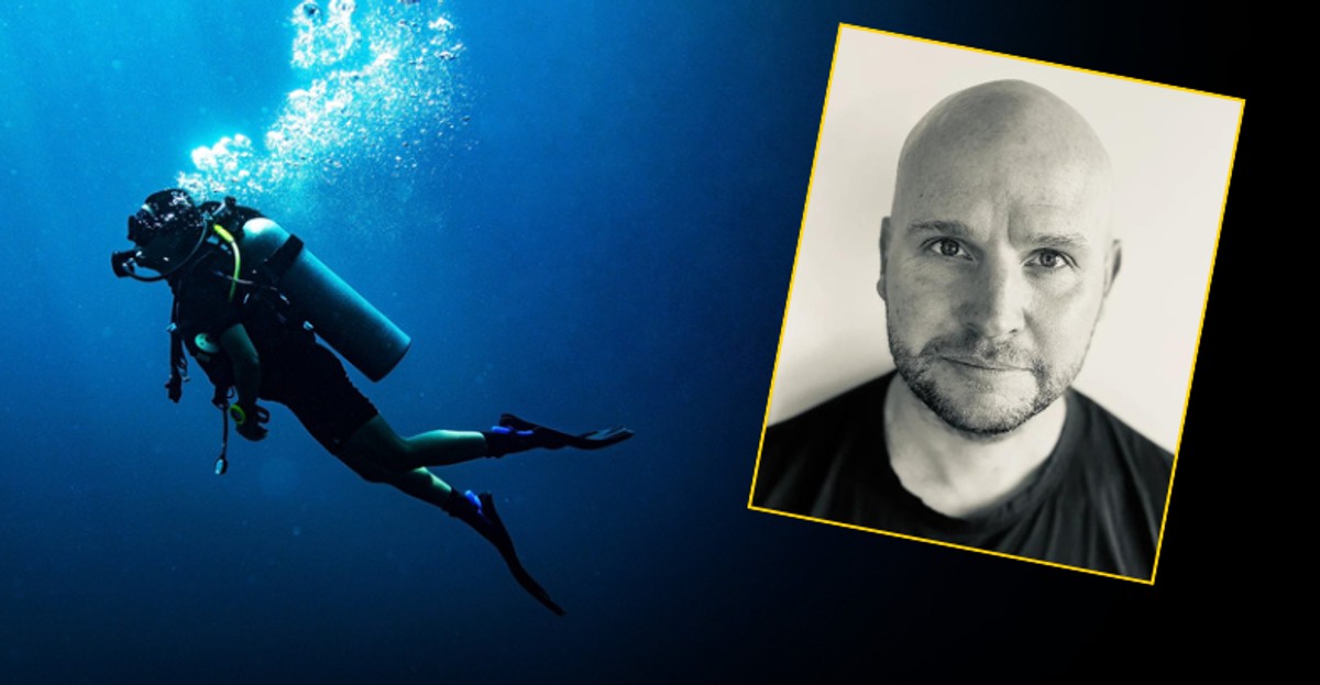 Przeżył pod wodą 40 minut, choć miał zapas tlenu na 6. "Upadłem na dno ...