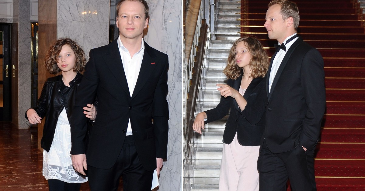 Córka Macieja Stuhra jest "lekko niepełnosprawna". Dziękowała mamie, że ...