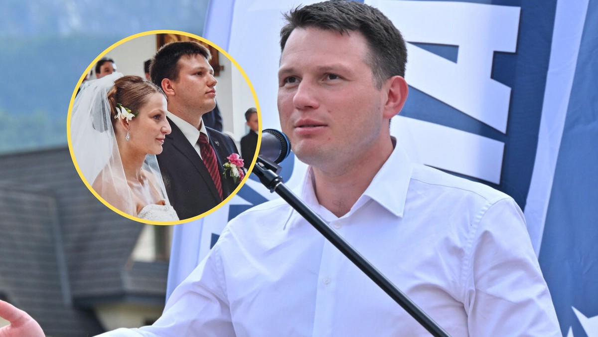 Sławomir Mentzen jest ojcem trójki dzieci. Żona jest bardziej ...