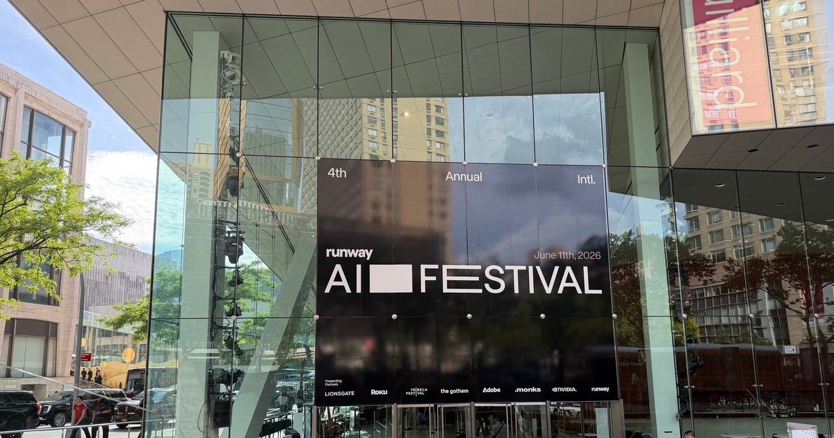 I went to Runway's AI film festival. I was skeptical, but the crowd ate ...