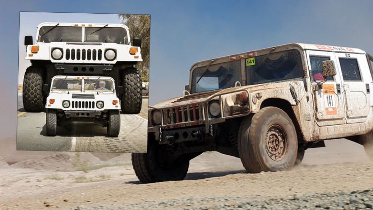 Hummer X3 - nowe dzieło szejka ze Zjednoczonych Emiratów Arabskich jest ...