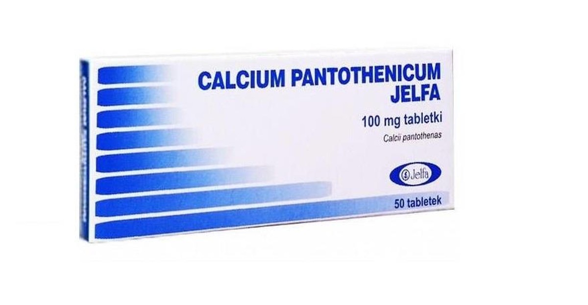 Calcium Pantothenicum Jelfa - wskazania i dawkowanie