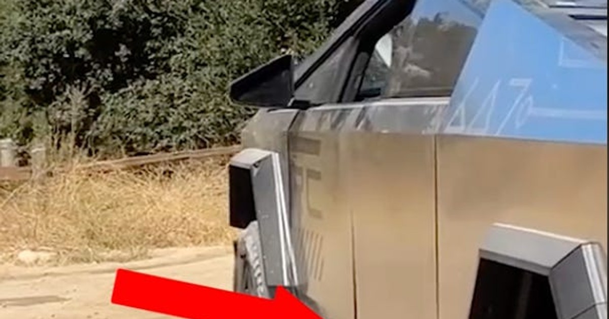 The stainless steel body of Tesla's Cybertruck is reportedly leading to ...