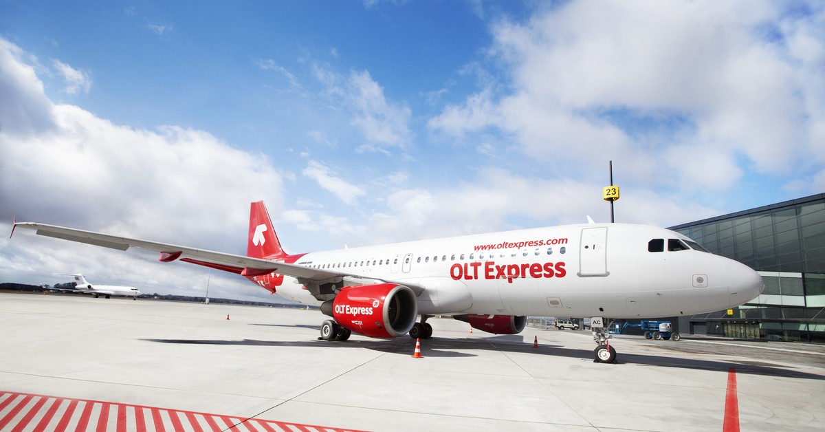Port Lotniczy w Gdańsku "aresztował" samolot OLT Express - Forsal.pl