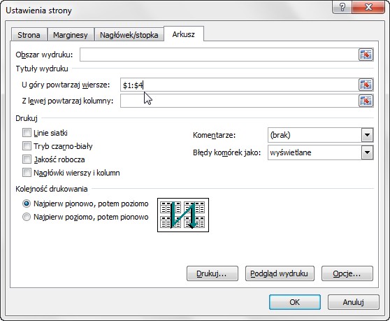 #27 Poradnik Excel - Jak dopasować szerokość wydruku do jednej strony