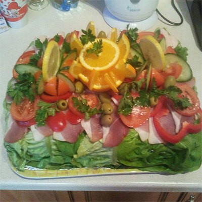 Svéd hidegtál torta recept