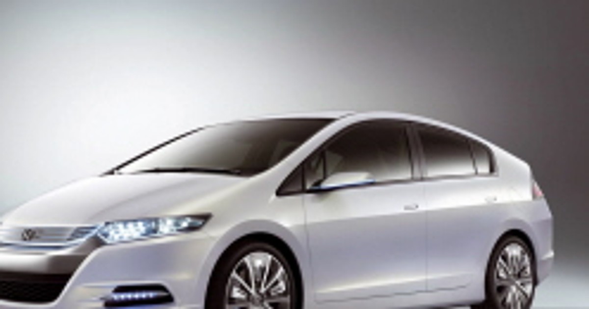 Paryż 2008: Honda Insight - hybrydowy pojazd przyszłości