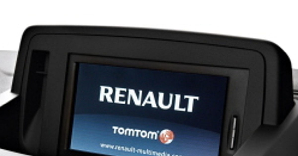 Nowy system nawigacji Renault Carminat TomTom