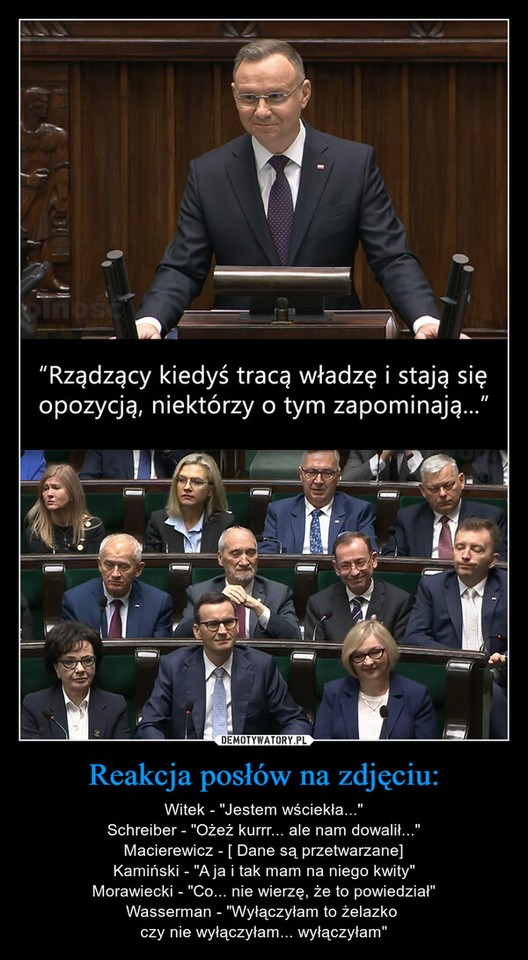 Pierwsze posiedzenie Sejmu 2023 za nami. Zebraliśmy najlepsze memy ...