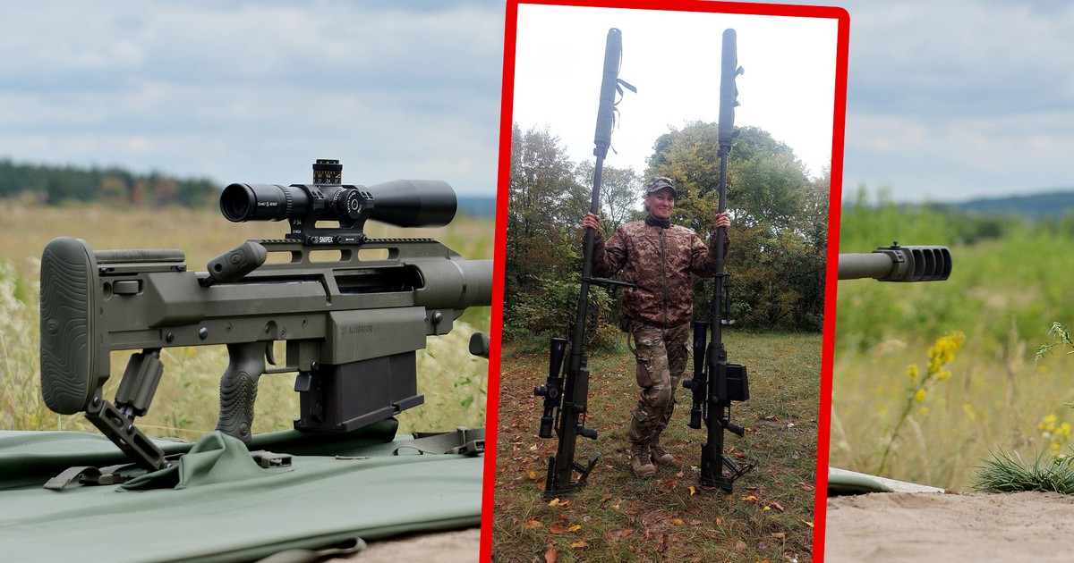 Dwumetrowy karabin snajperski znów w akcji. Monstrualny Snipex ...